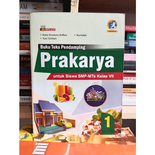 Jual buku teks pendamping prakarya kelas 7/VII/1 smp mts yrama widya | Shopee Indonesia