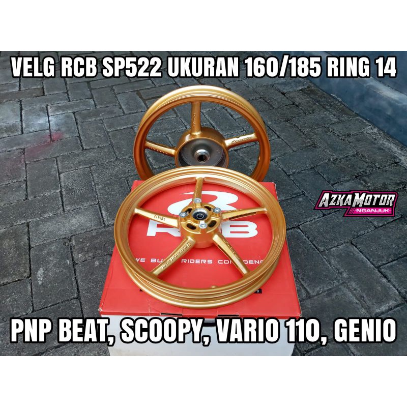 Jual Velg Racing Boy RCB SP522 untuk Vario 110 Beat Scoopy Genio ...