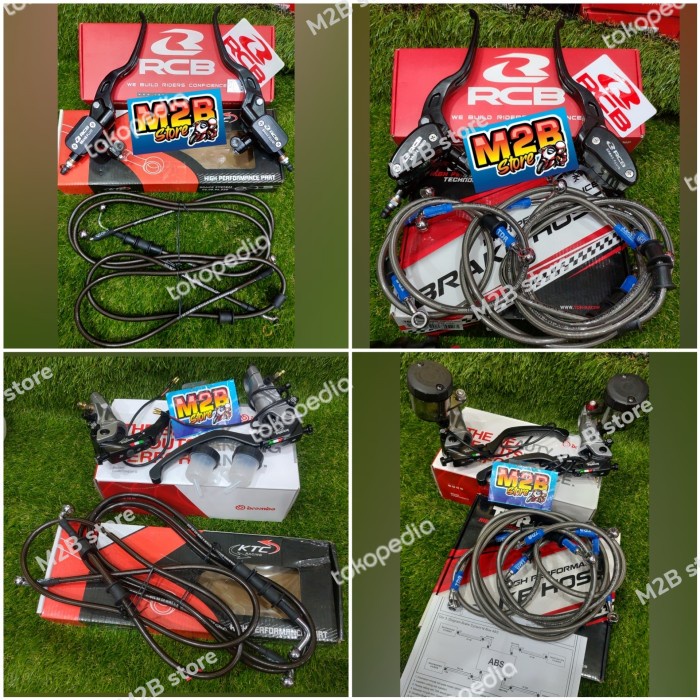 Jual Master Rem Rcb E2 Oval E3 Kotak Radial Nmax Old New Abs & Non Ktc ...