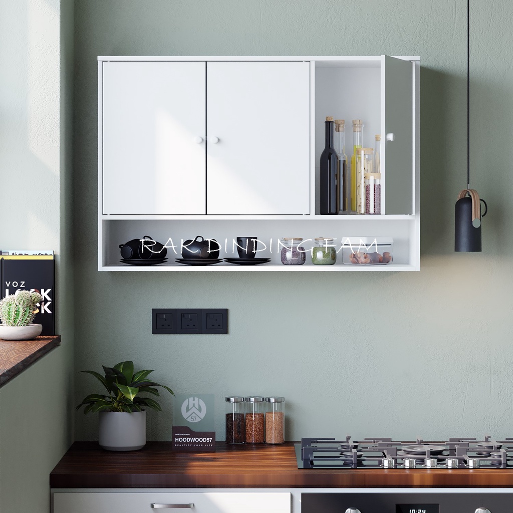 Jual Kitchen Set Atas 3 Pintu Minimalis Lemari Gantung Rak Dapur ...