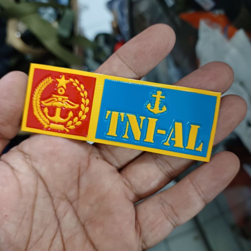 Jual Stiker Tempelan Plat Motor TNI AL | Shopee Indonesia
