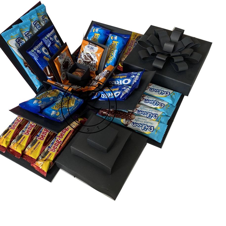 Jual RVN262 Explosion Box Snack Box Kado Unik Hampers Box Snack Box 3 ...