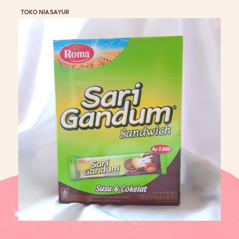 Jual Roma sari gandum kemasan pack | Shopee Indonesia