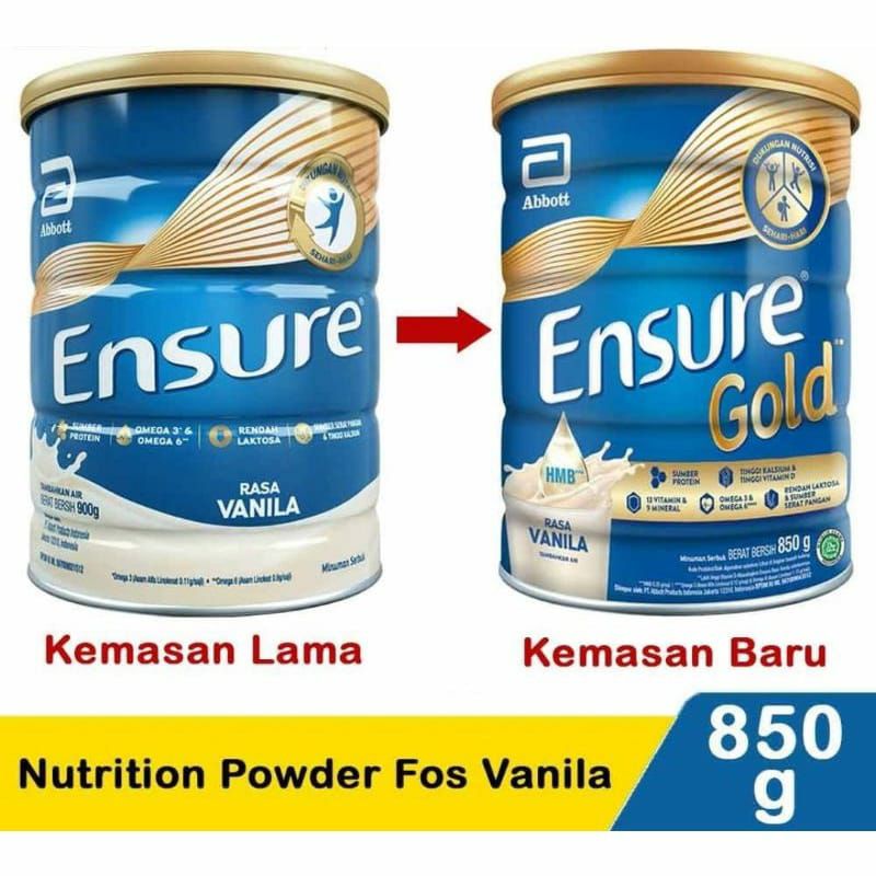 Jual Ensure Vanila/Coklat Susu Formula 800/850gr | Shopee Indonesia