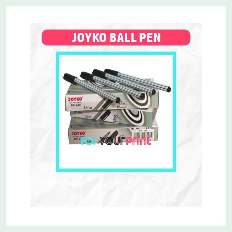 Jual PULPEN JOYKO / PULPEN JOYKO LINO BP-249 0.7MM / BALLPOINT JOYKO ...