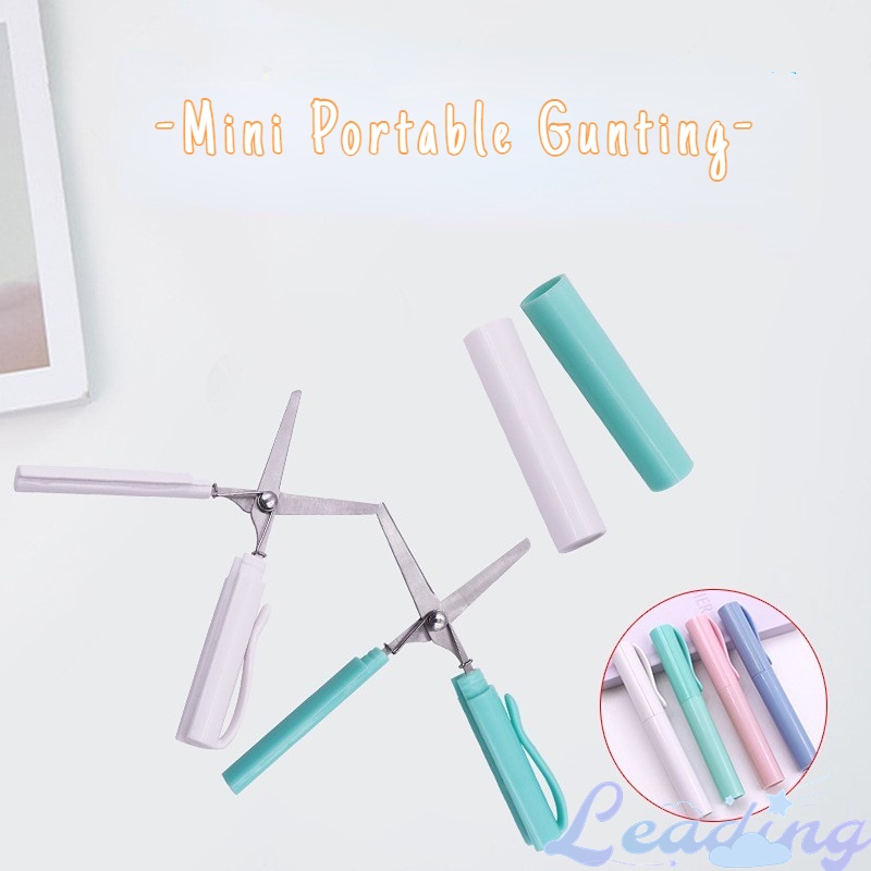 Jual Gunting Kreatif Jenis Pena Lipat Mini Gunting Seni Siswa/Kertas ...