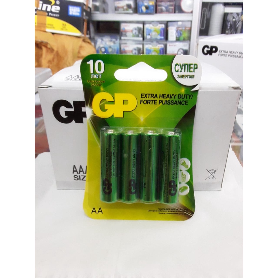Jual Baterai AA 1.5v GP Extra Heavy Duty | Shopee Indonesia