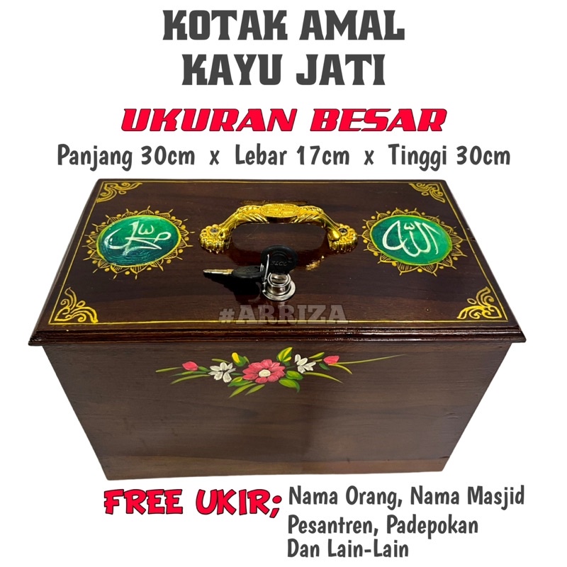 Jual KOTAK AMAL / KOTAK INFAQ / CELENGAN / KOTAK DONASI / TEMPAT ...
