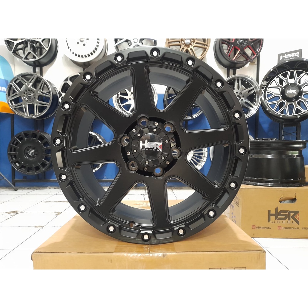 Jual pelek modif offroad ring 17 hsr ikigai velg pajero fortuner r17 ...