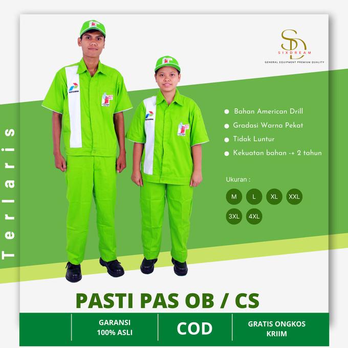 Jual Seragam SPBU Pertamina Pasti Pass Operator Seragam Pengawas ...