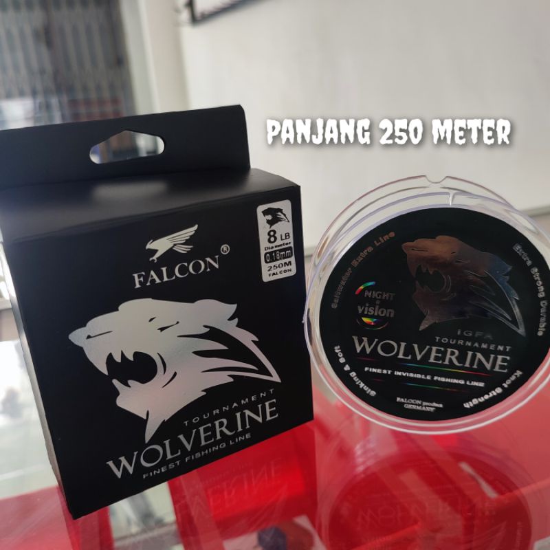 Jual SENAR FALCON WOLVERINE 250 METER | Shopee Indonesia