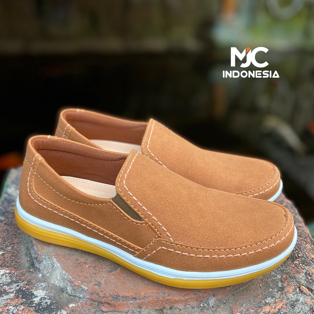 Jual MJC Indonesia Sepatu Slip On Pria Original Sepatu man's Casual ...