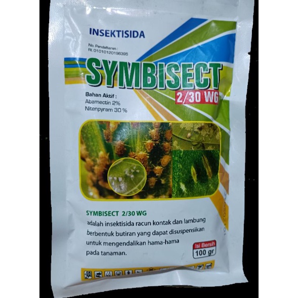Jual Symbisect 2/30 Wg insektisida abamektin & nintenpiram untuk ...