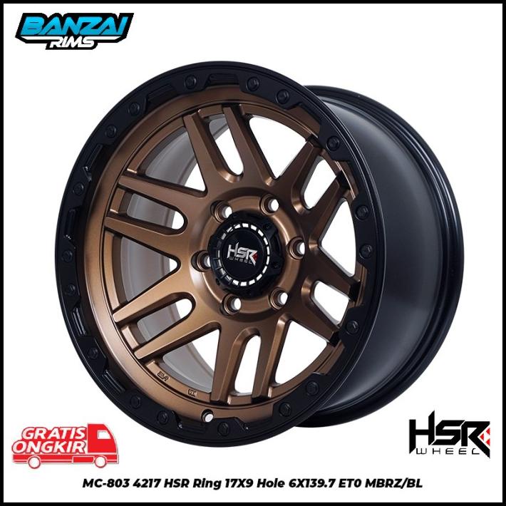 Jual Velg Racing Hsr Ring17 Untuk Ford Ranger Everest Nissan Terrano ...