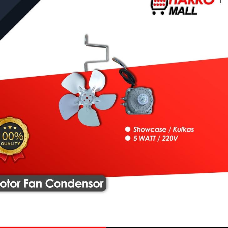 Jual MOTOR FAN CONDENSOR SHOWCASE /KULKAS 5 WATT | Shopee Indonesia