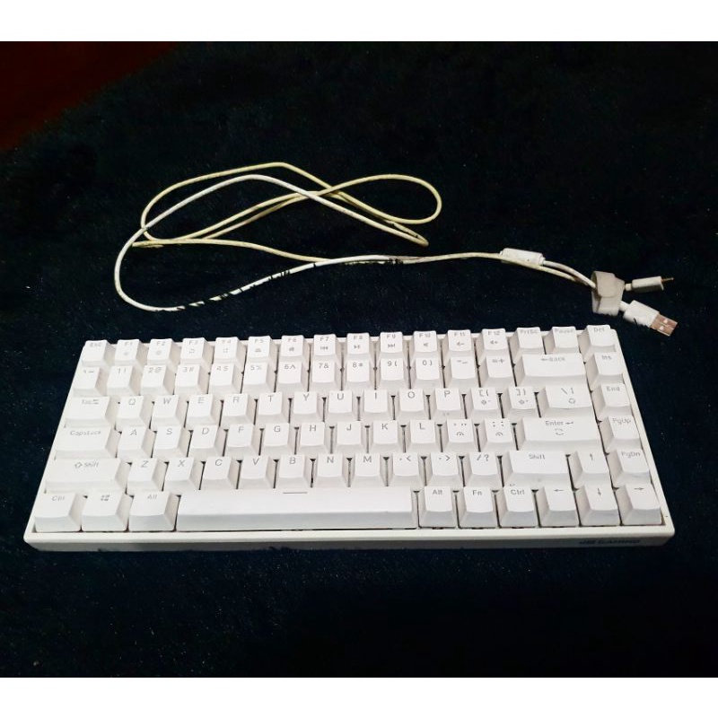 Jual Mechanical Keyboard Gaming Digital Alliance DA Meca 8X White Putih ...