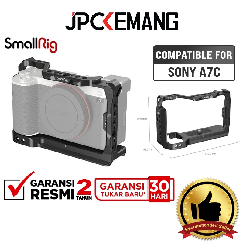 Jual SmallRig Camera Cage Sony A7C Small Rig 3081B Garansi Resmi ...