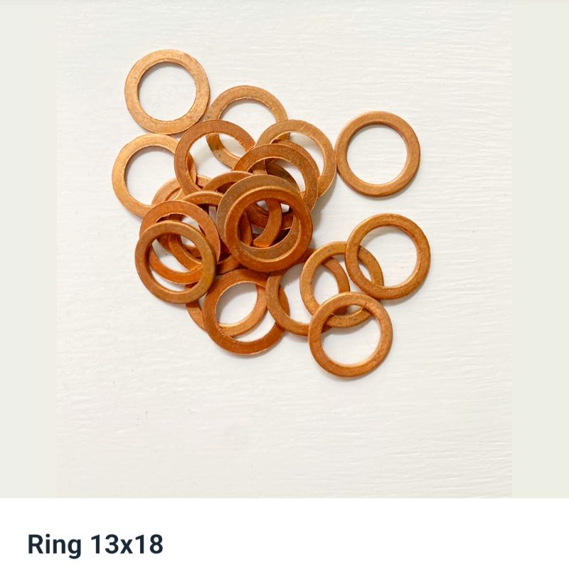 Jual Ring tembaga / alumunium M13 atau ukuran diameter dalam 13mm tebal ...