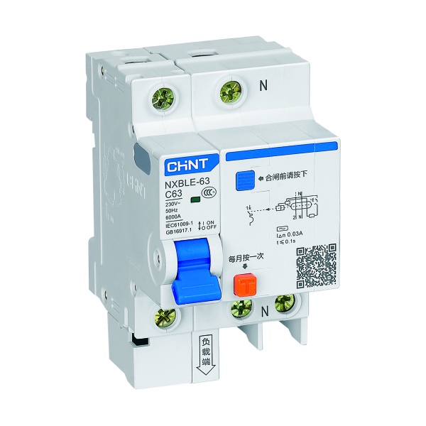 Jual RCBO CHINT ELCB + MCB NXBLE-63 1P+N 1 PAS + NETRAL 6kA 6A 10A 16A 20A 25A 32A | Shopee ...