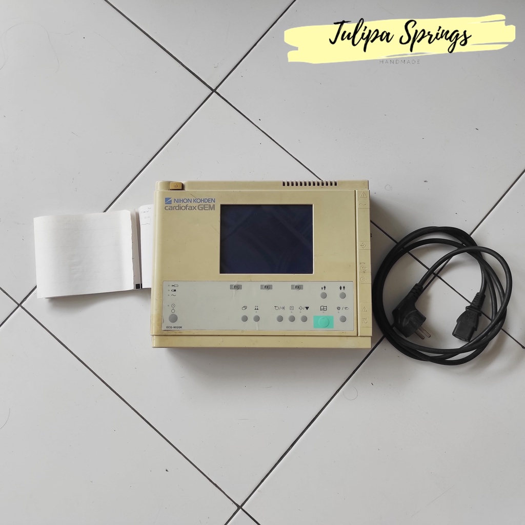 Jual Electrocardiograph ECG Nihon Kohden - Cardiofax GEM ECG 9020 K ...