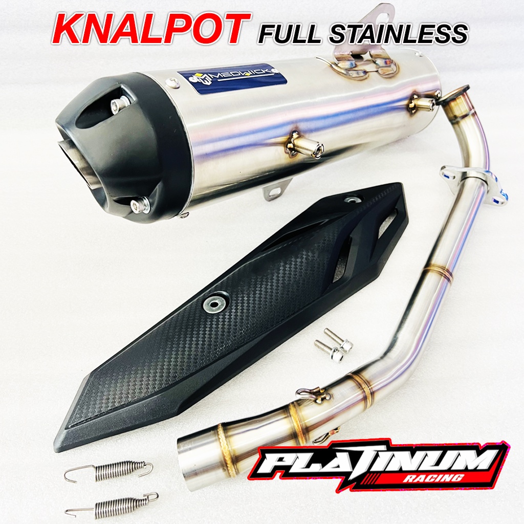 Jual KNALPOT RACING MEDWICK VARIO 125 - 150 / BEAT FI ESP / NMAX ...
