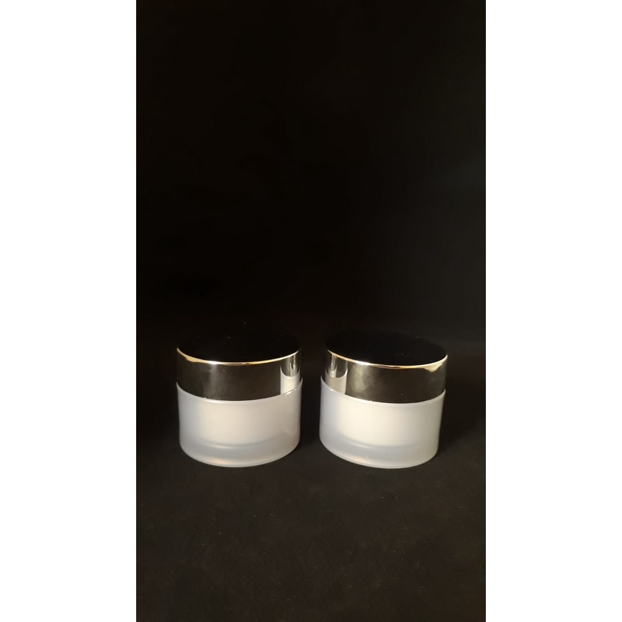 Jual DIVA Kemasan Pot Jar Skincare Pot 15gram Jar Freeze Frosted tutup ...