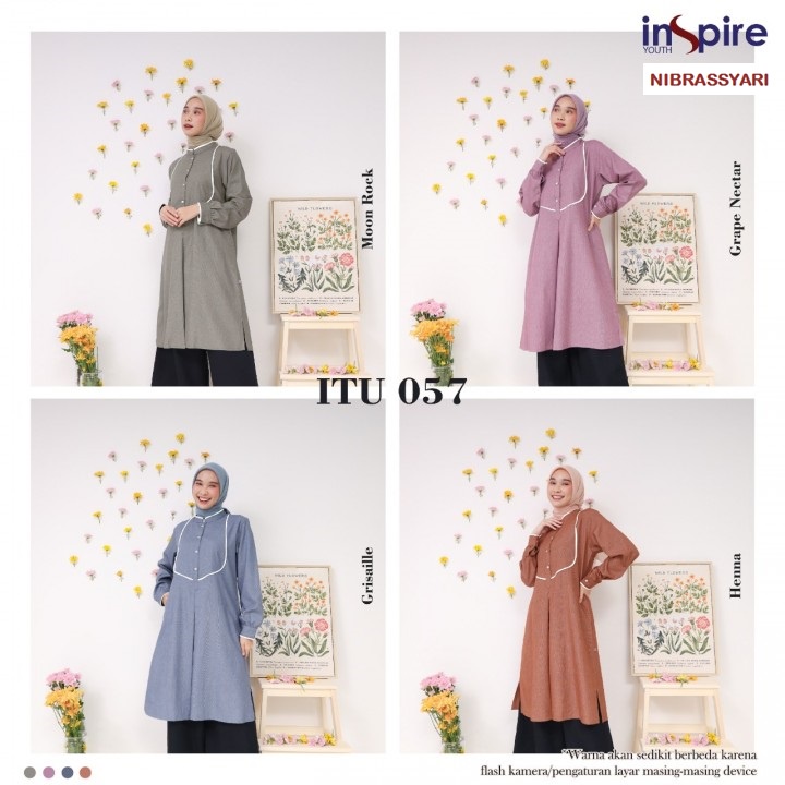 Jual PROMO!!! BISA COD !!! [NEW]TUNIK INSPIRE YOUTH ITU 057/ BLOUSE ...