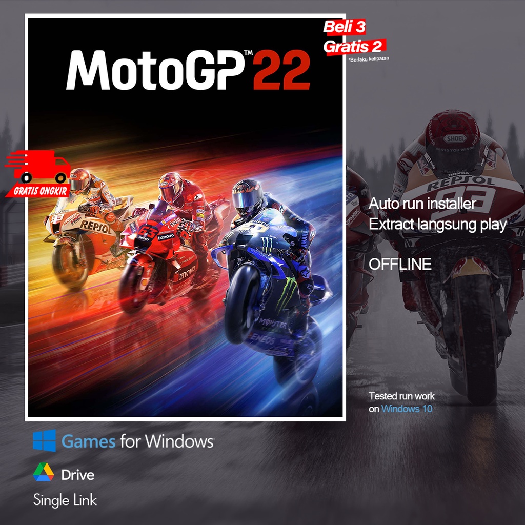 Jual MotoGP 22 - Game PC Racing Sports Simulator - Download Langsung ...