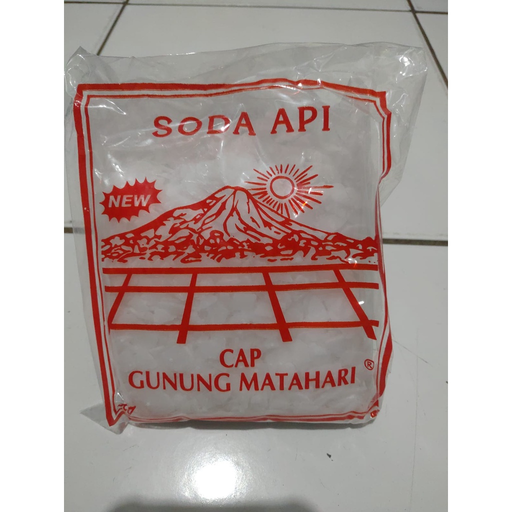 Jual SODA API OBAT ANTI SUMBAT / CAUSTIC SODA FLAKE KEMASAN 300 GRAM ...