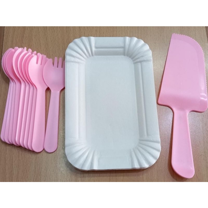 Jual Piring Set / Piring Ulang Tahun isi 10 pcs / Piring Kertas ...