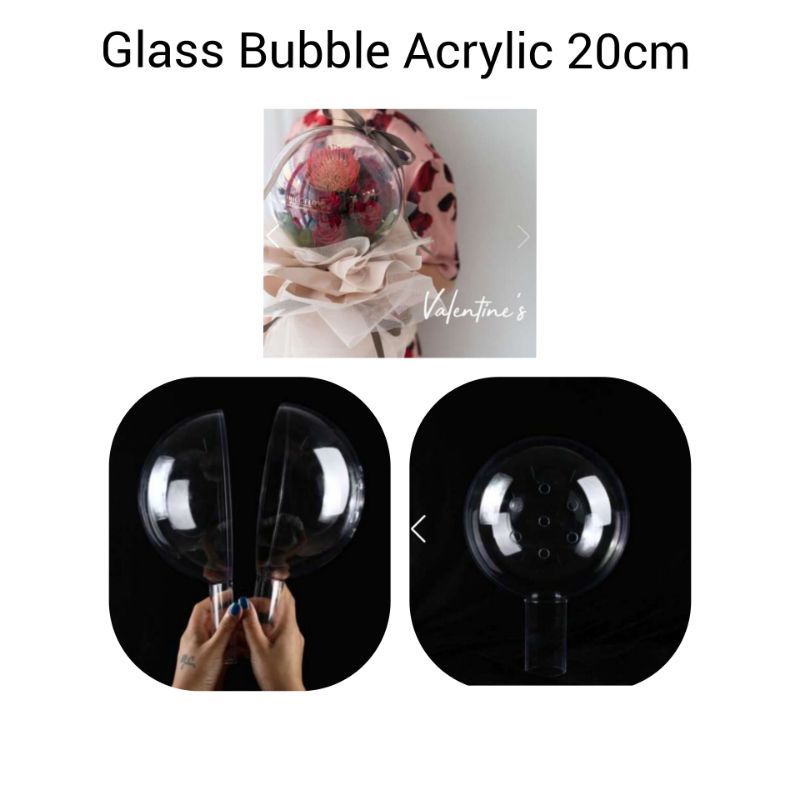 Jual Balon akrilik hard balloon acrylic balloon 20 cm | Shopee Indonesia