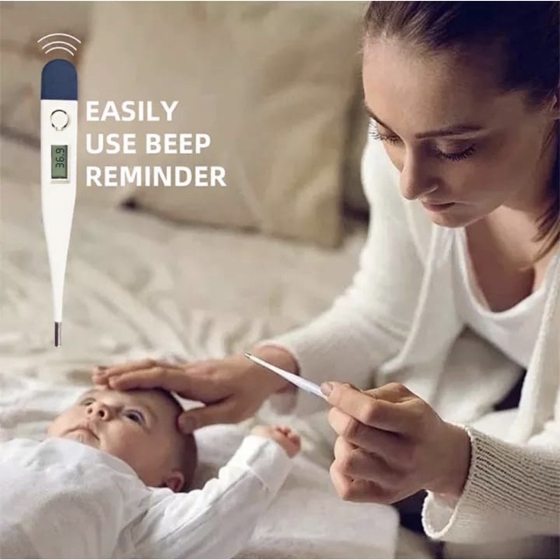 Jual Thermometer Digital Pengukur Suhu Tubuh Anak Termometer Bayi ...