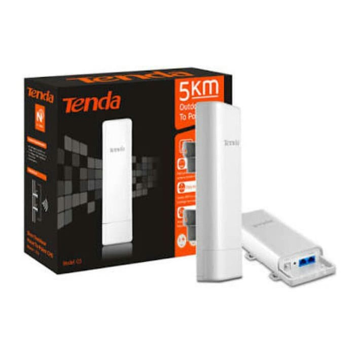 Jual Tenda O3 AP Access Point Wireless WiFi Outdoor 300Mbps 5KM ...