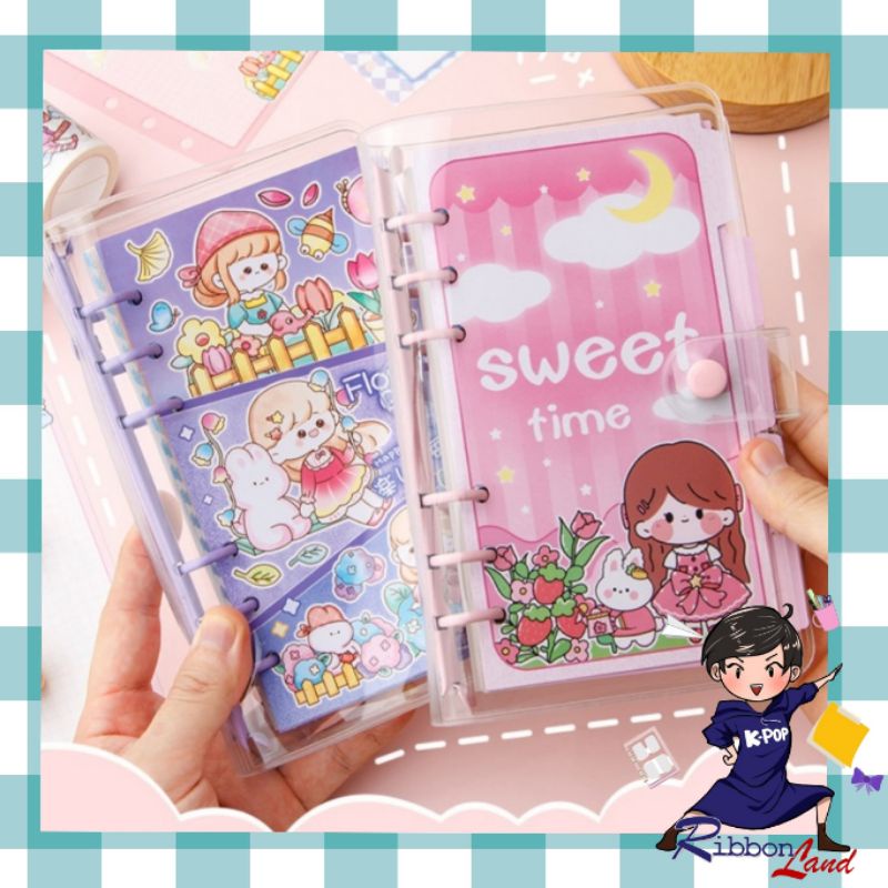 Jual Set LENGKAP KERTAS Diary Binder Ukuran A6 ( 80 lbr) | Shopee Indonesia