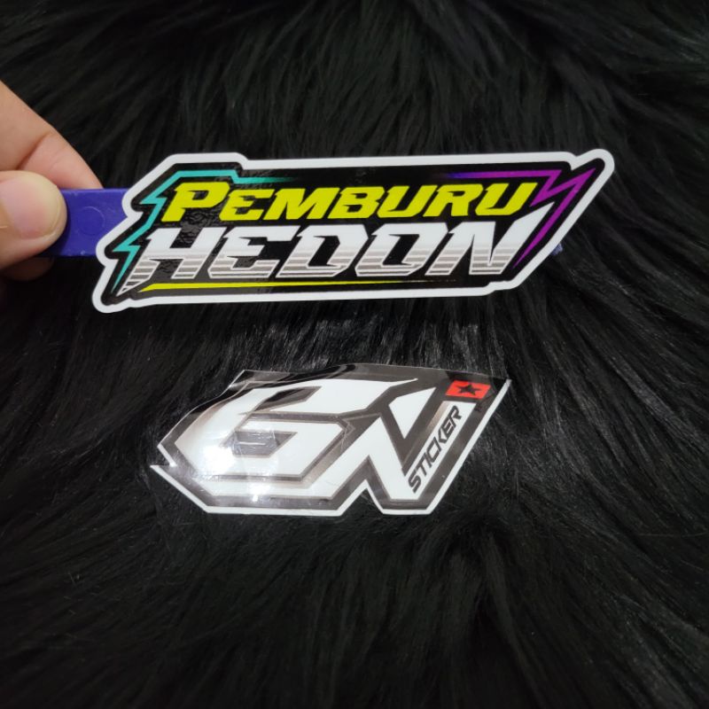 Jual sticker kata2 viral Pemburu Hedon | Shopee Indonesia