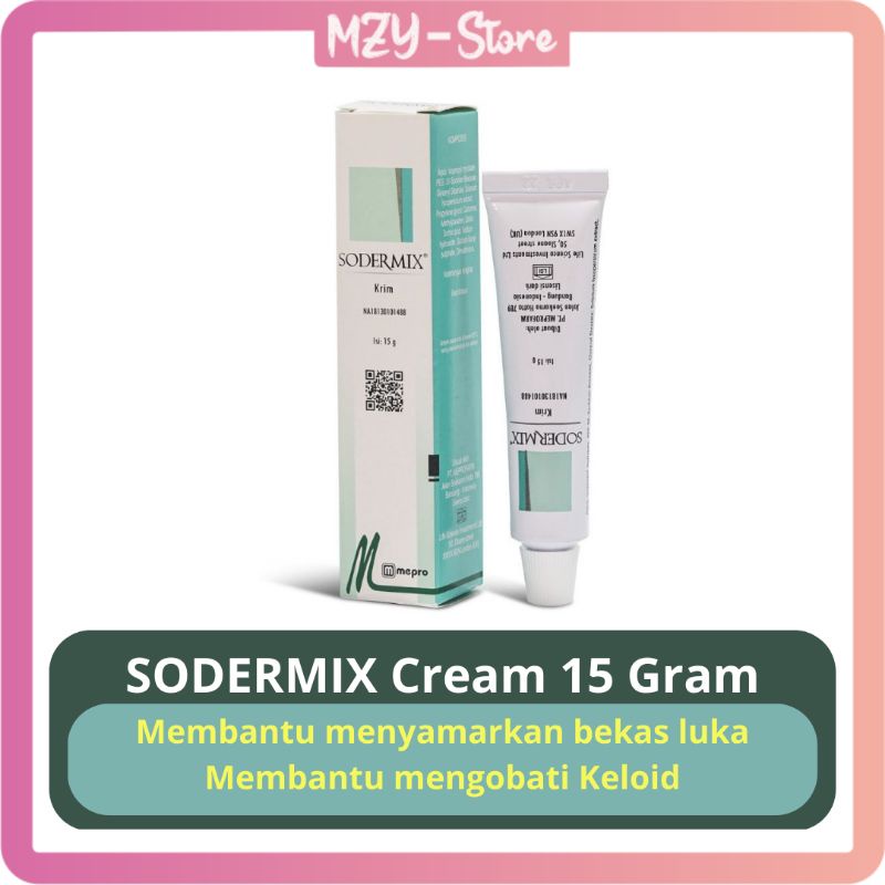 Jual Sodermix Cream 15 Gr Sodermix Krim Menyamarkan Bekas Luka Ruam ...