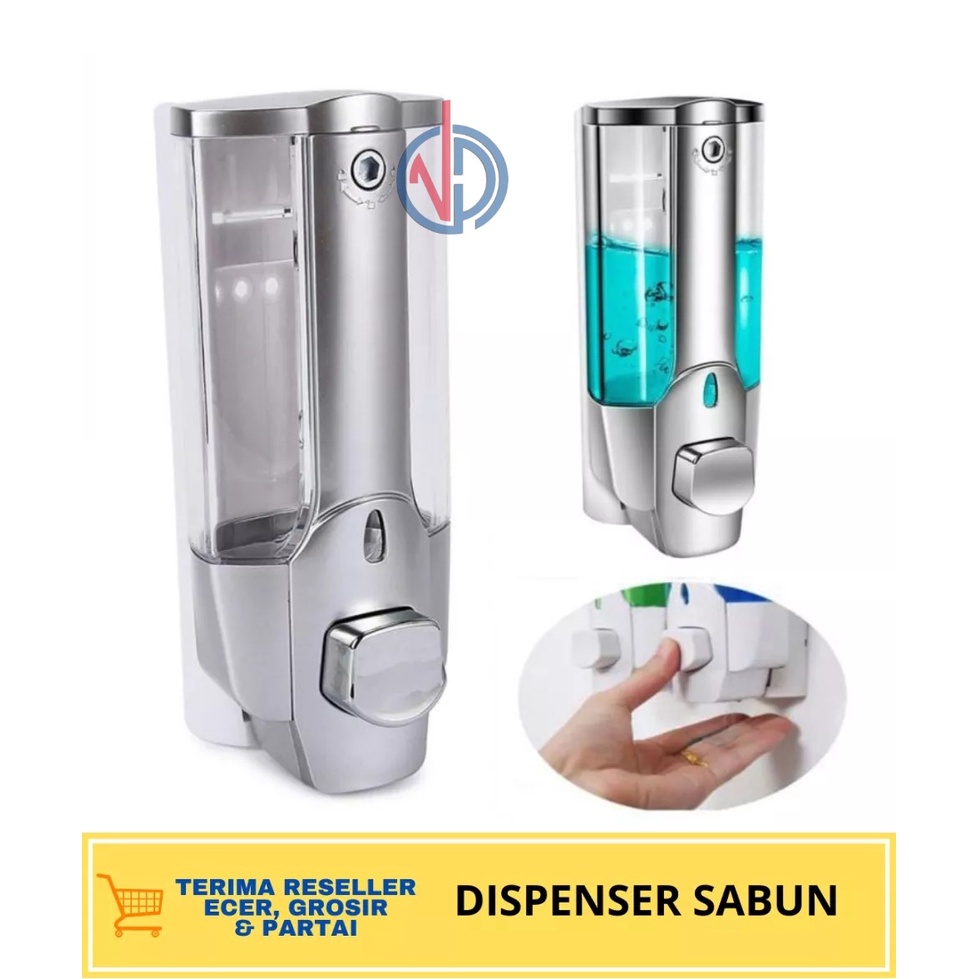 Jual DISPENSER SABUN CAIR / TEMPAT SABUN TEMPEL DINDING VD | Shopee ...