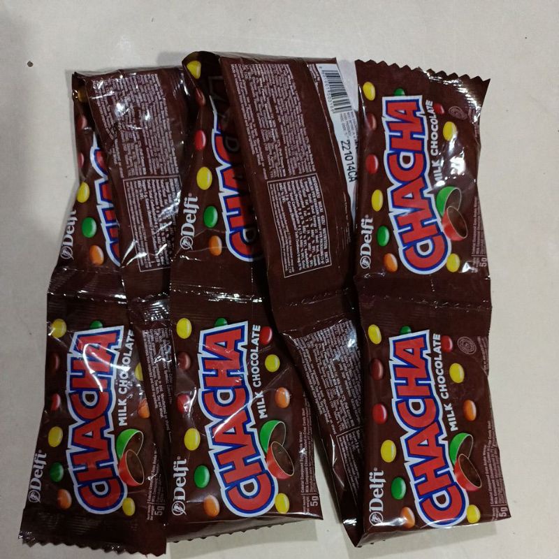 Jual CHA CHA MILK CHOCOLATE 1 RENCENG@5gr | Shopee Indonesia