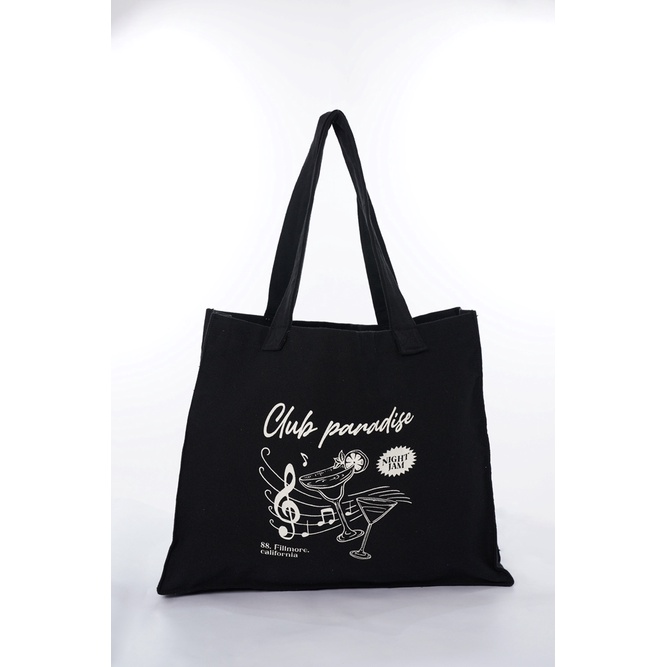 Jual Erigo Tote Bag Erigo The Club Black | Shopee Indonesia