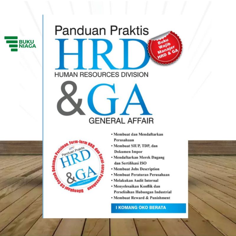 Jual Panduan Praktis Hrd & Ga + Cd BUKUNIAGA | Shopee Indonesia