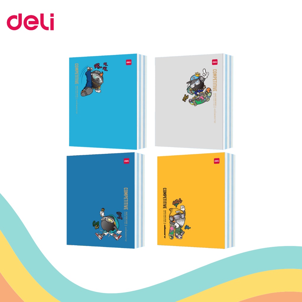 Jual BUKU TULIS DELI 38 (1 PACK) | Shopee Indonesia