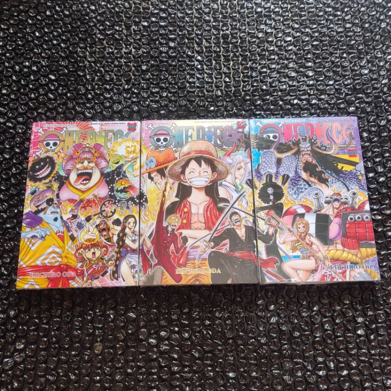 Jual Komik One Piece vol 99 100 101 by Eiichiro Oda ( Edisi Cover ...