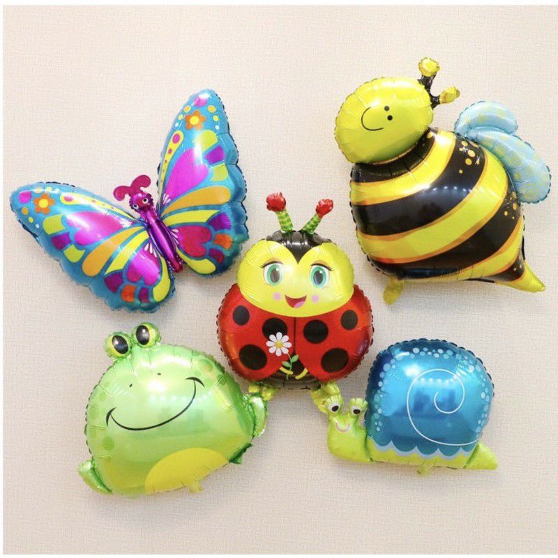 Jual Balon foil hewan binatang animal serangga insect bebek duck kupu ...
