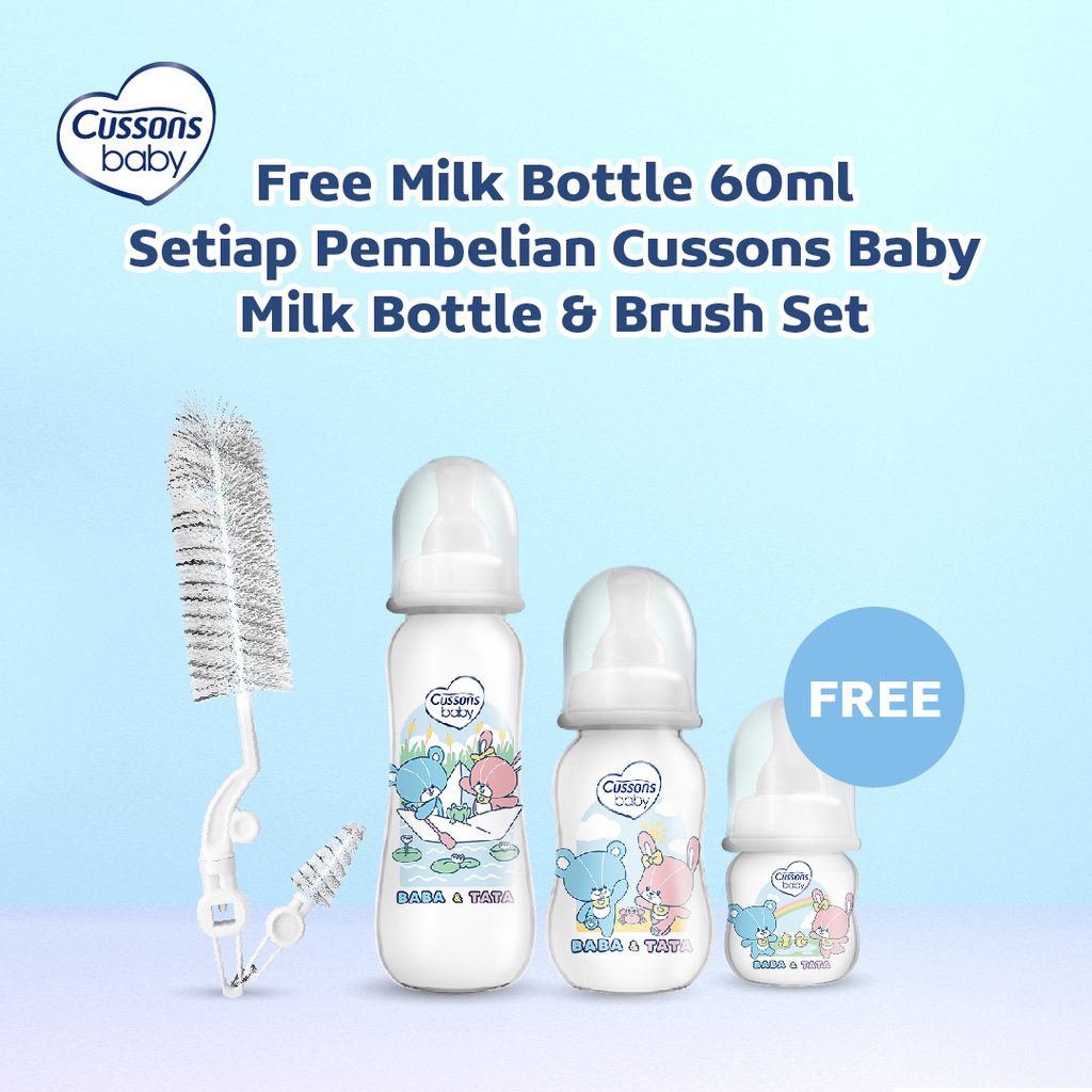 Jual Cussons baby milk bottle Anti Colic_Botol susu_Dot bayi anti ...
