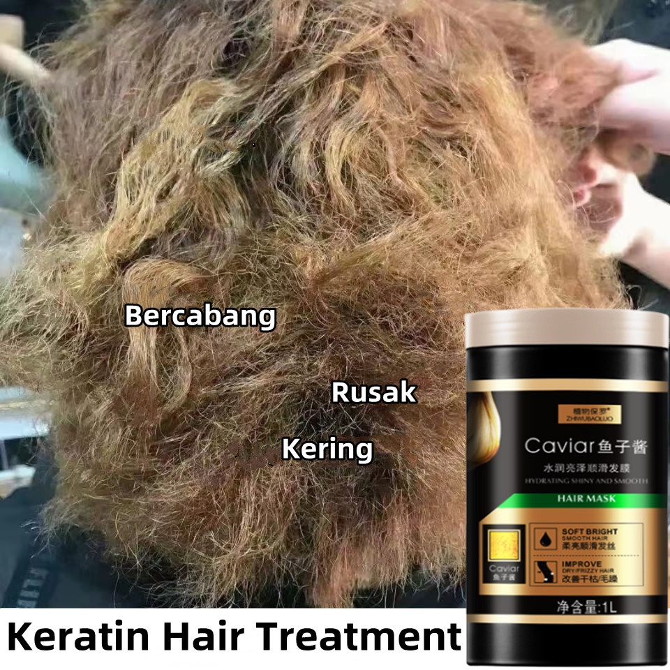 Jual Hair Mask Masker Rambut Keratin Hair Treatment Krim Perawatan ...