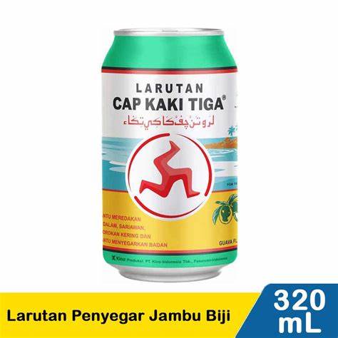 Jual LARUTAN PENYEGAR CAP KAKI TIGA KALENG 320 ML PER DUS ISI 24 | Shopee Indonesia