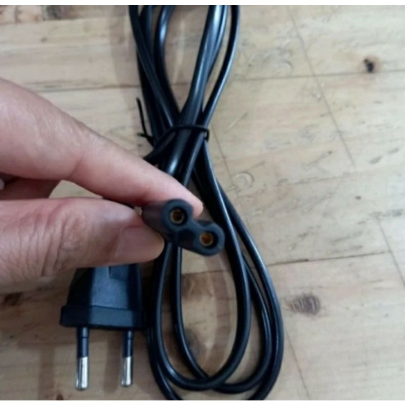 Jual KABEL POWER PRINTER CANON, HP DAN EPSON 2 LUBANG | Shopee Indonesia