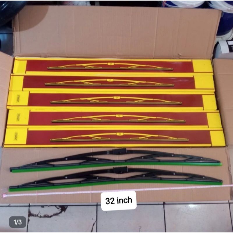 Jual wiper blade bus merzy model baut ukuran 32 inch panjang 80cm harga ...