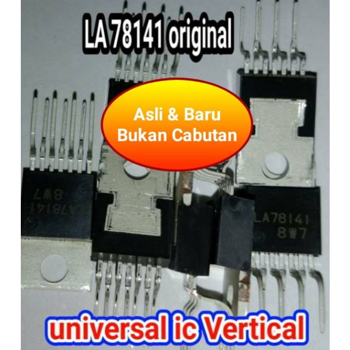 Jual ic vertikal LA 78141 original LA78141 asli dan BARU Bukan Cabutan | Shopee Indonesia