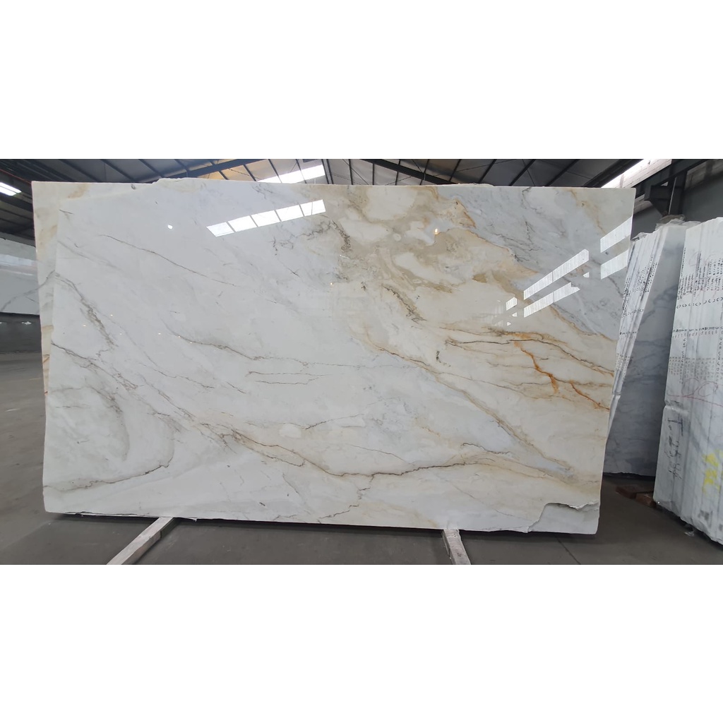 Jual Calacatta Gold | Golden Calacatta | Marmer Putih | Marmer Italy ...